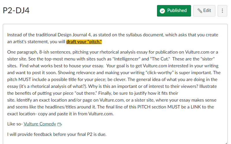 Project 2 Design Journal 4 Instruction Set | DesigningFYC