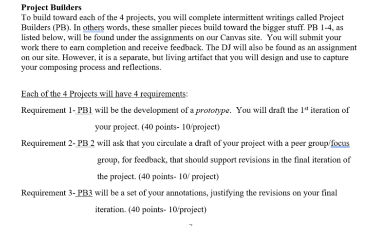 Project Builder Scaffold | DesigningFYC